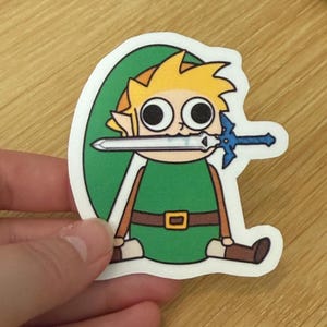 Link Vinyl Sticker - Etsy