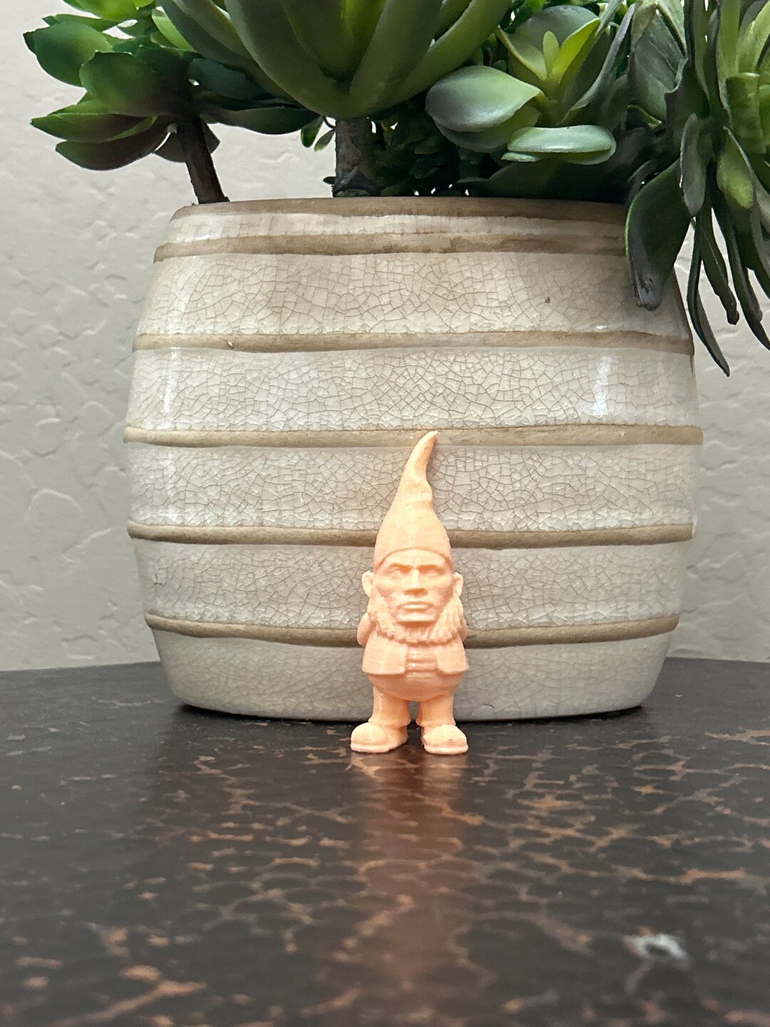 The Rock Mini Garden Gnome - Etsy