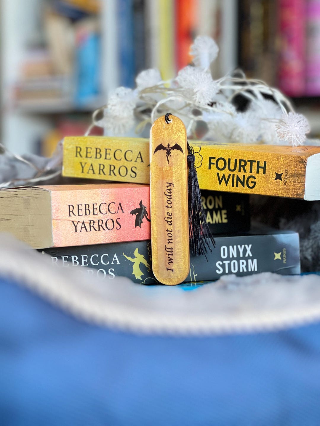 Fourth Wing Inspired Bookmarks | Resin Bookmarks | Dragon Bookmark ...