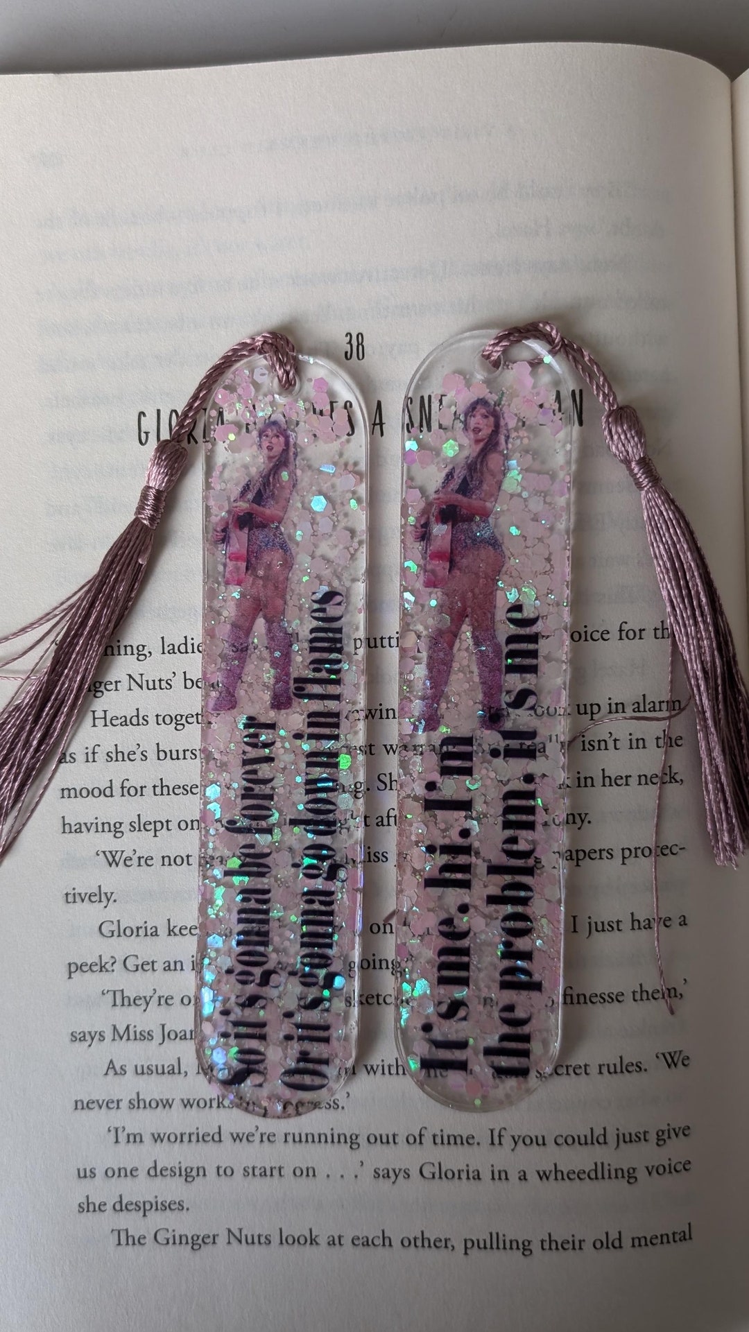 Taylor Swift Bookmarks, Personalized Favourite Song Bookmarks, Swiftie ...