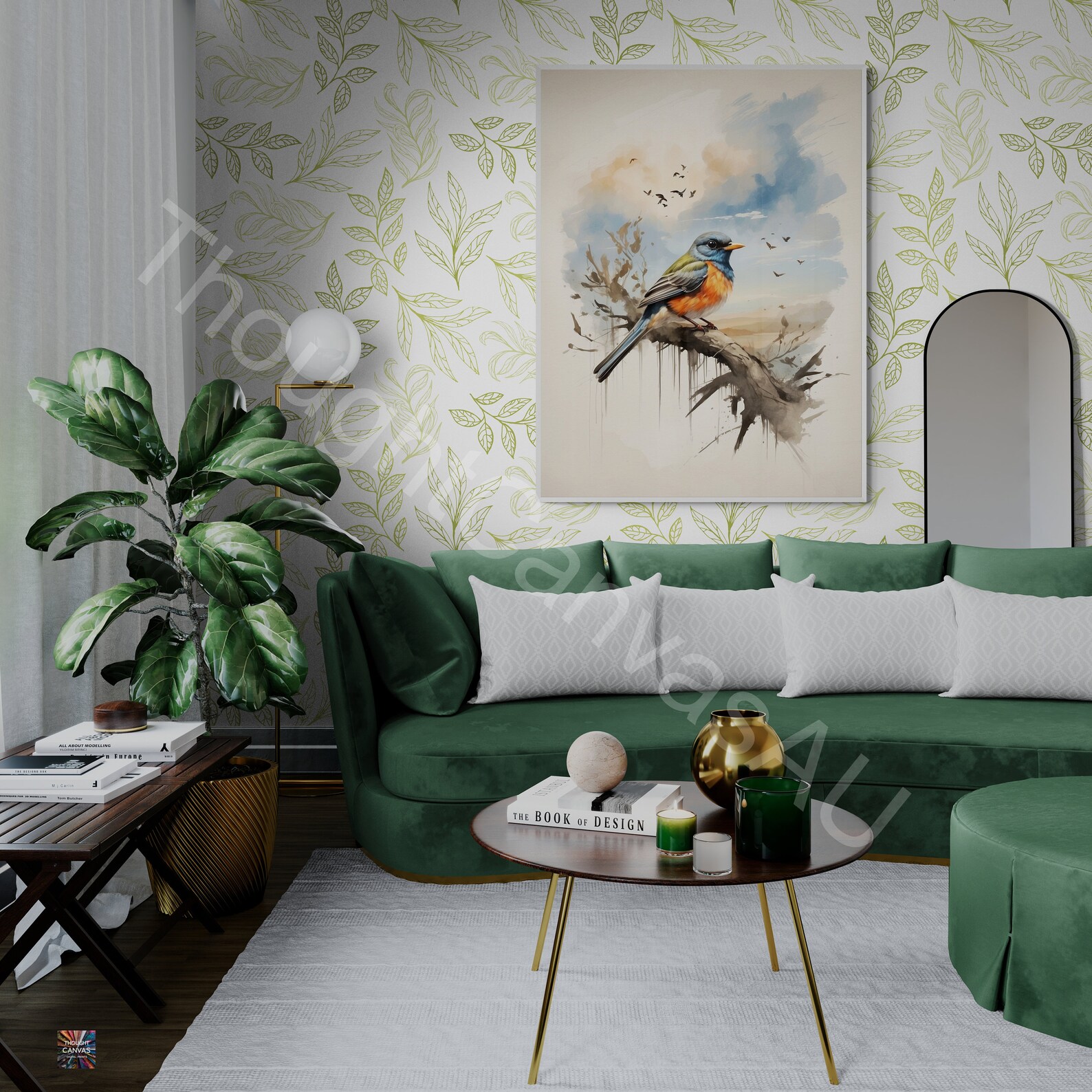 Brush Stroke Bird Wall Art I Flying Bird Painting I Freedom Wall Art I ...