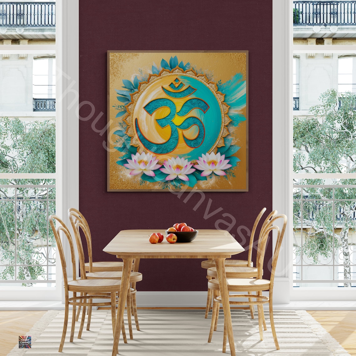 Om Symbol Printable Digital Art Print I Wall Decor Spiritual Download ...