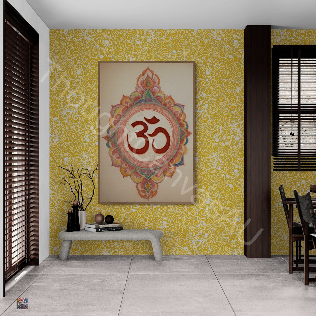 Om Symbol Printable Digital Art Print I Wall Decor Spiritual Download ...