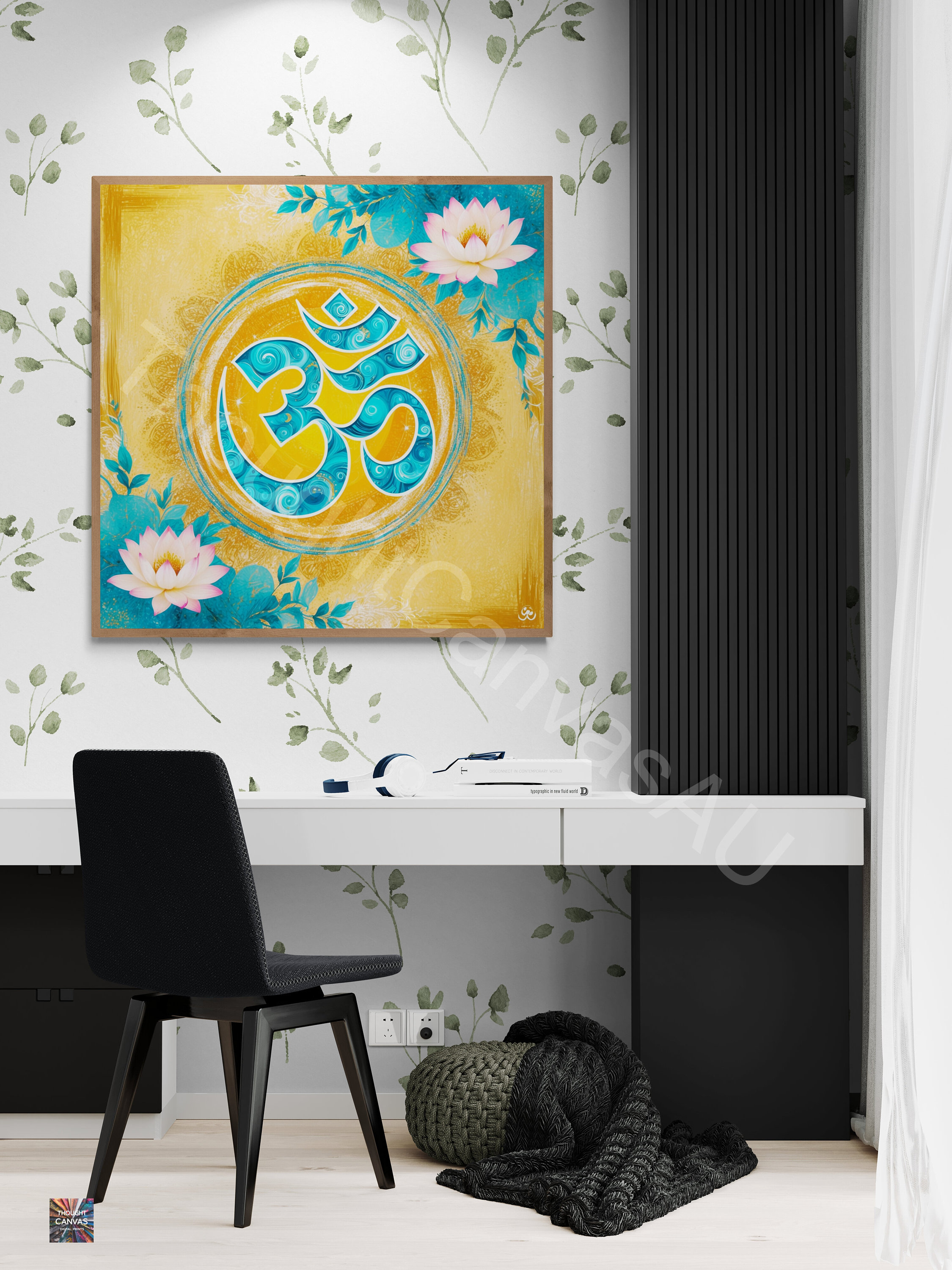Om Symbol Printable | Digital Art Print I Wall Decor | Spiritual ...