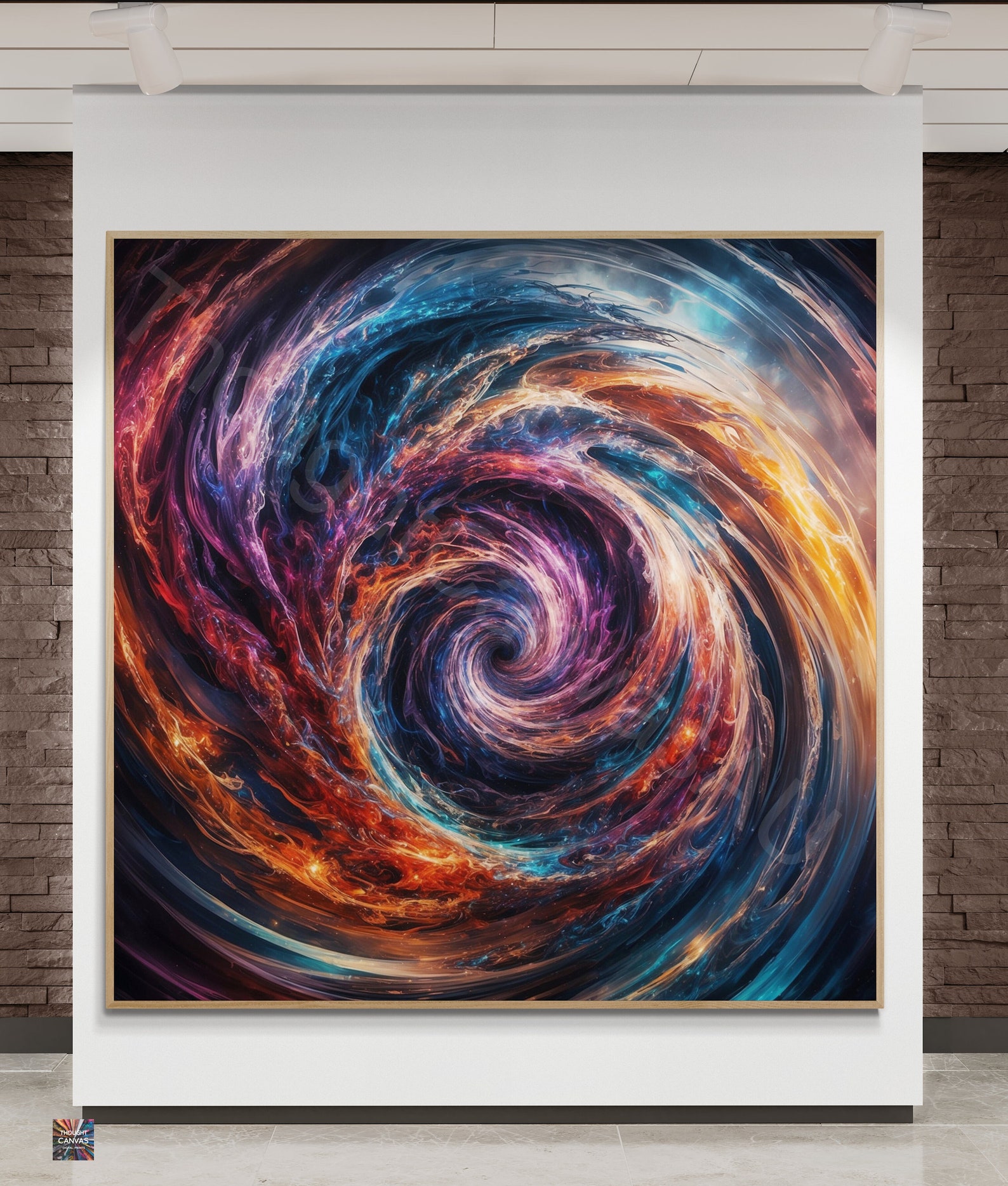 Mesmerizing Spiral Vortex | Abstract Art Print | Digital Download ...