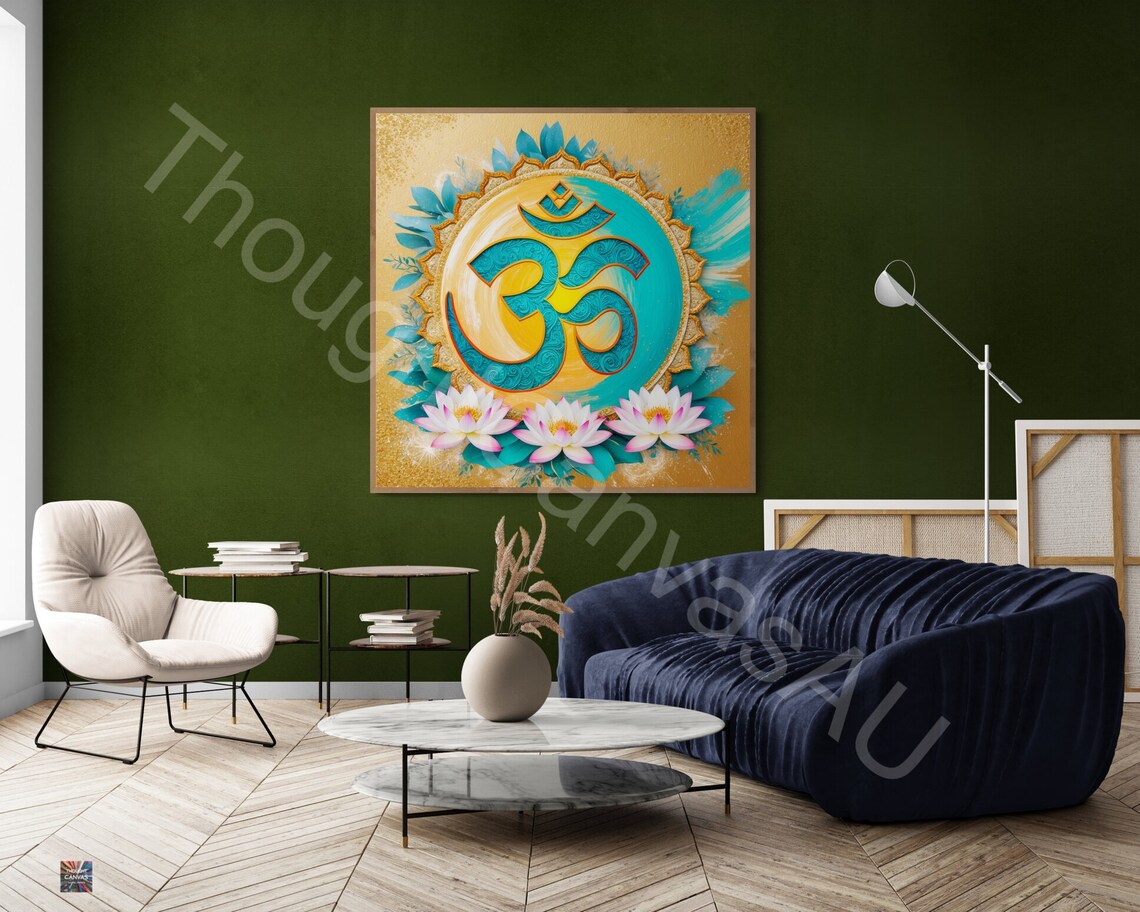 Om Symbol Printable Digital Art Print I Wall Decor Spiritual Download ...