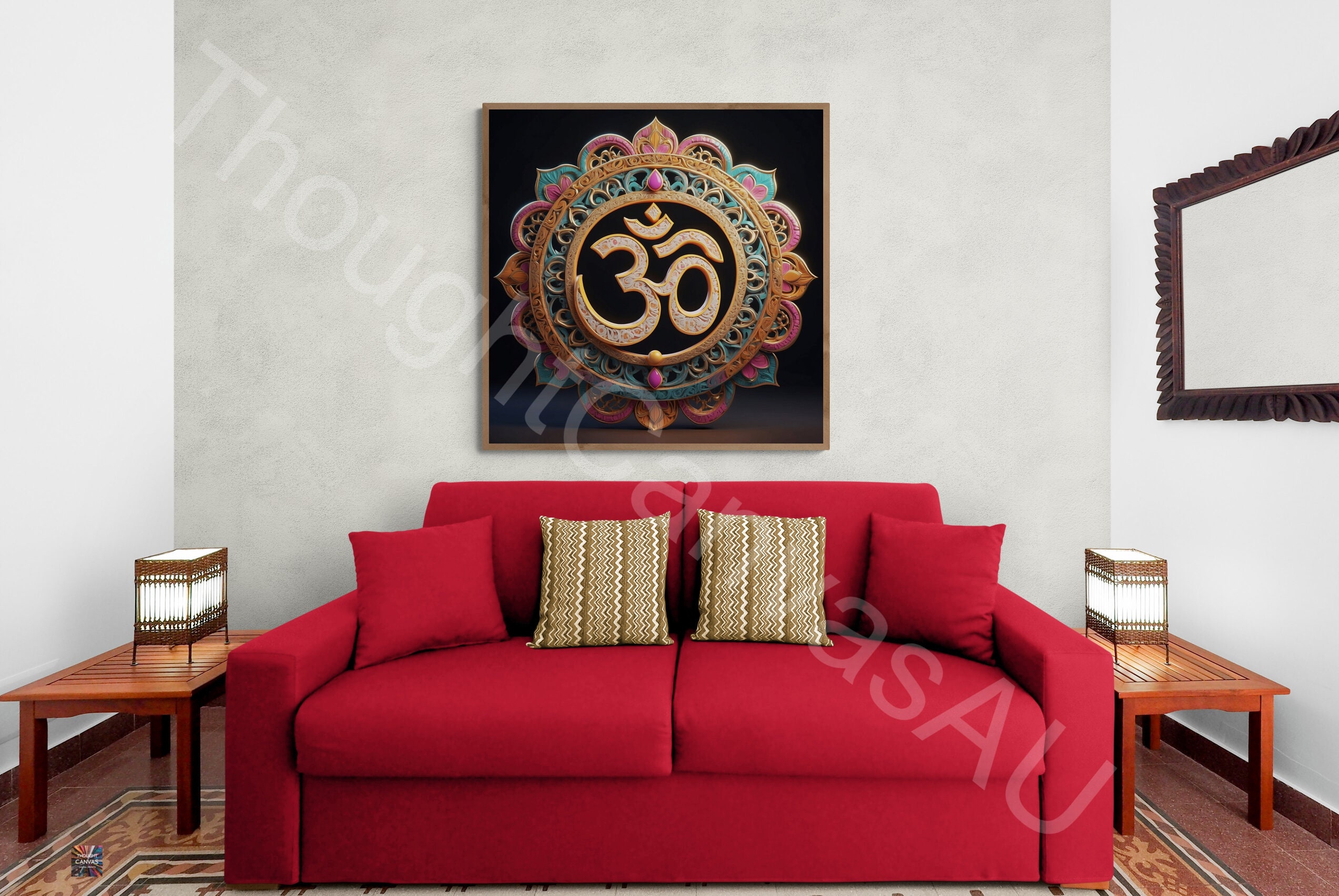 Om Symbol Printable Digital Art Print I Wall Decor Spiritual Download ...