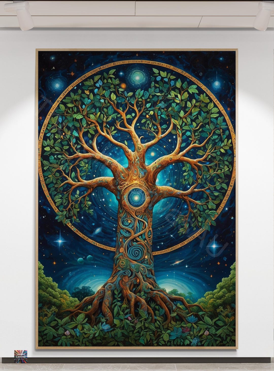 Cosmic Tree of Life | Galaxy Art Print | Celestial Digital Art ...
