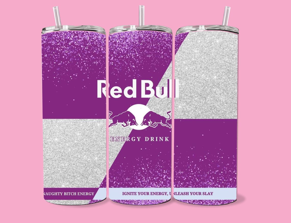 40oz Purple Redbull PNG - Etsy