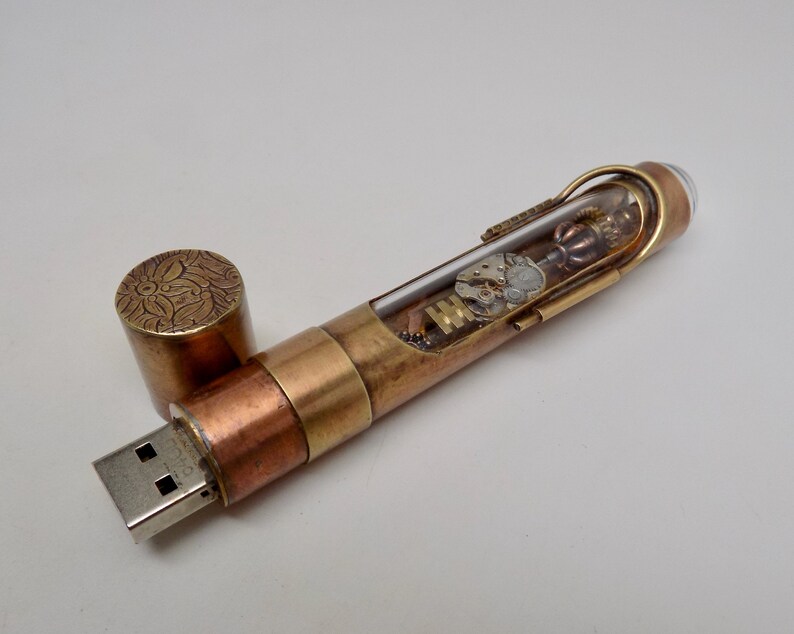 Steampunk Flash Drive 64GB. - Etsy