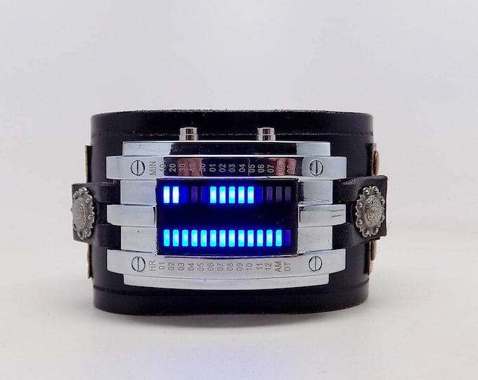 Steampunk Watch. LED Watch. - Etsy