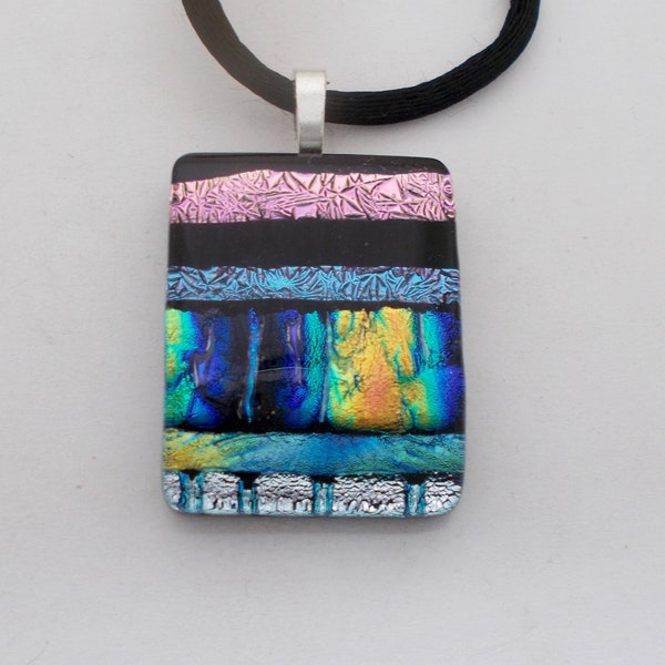 Dichroic Pendant - Etsy