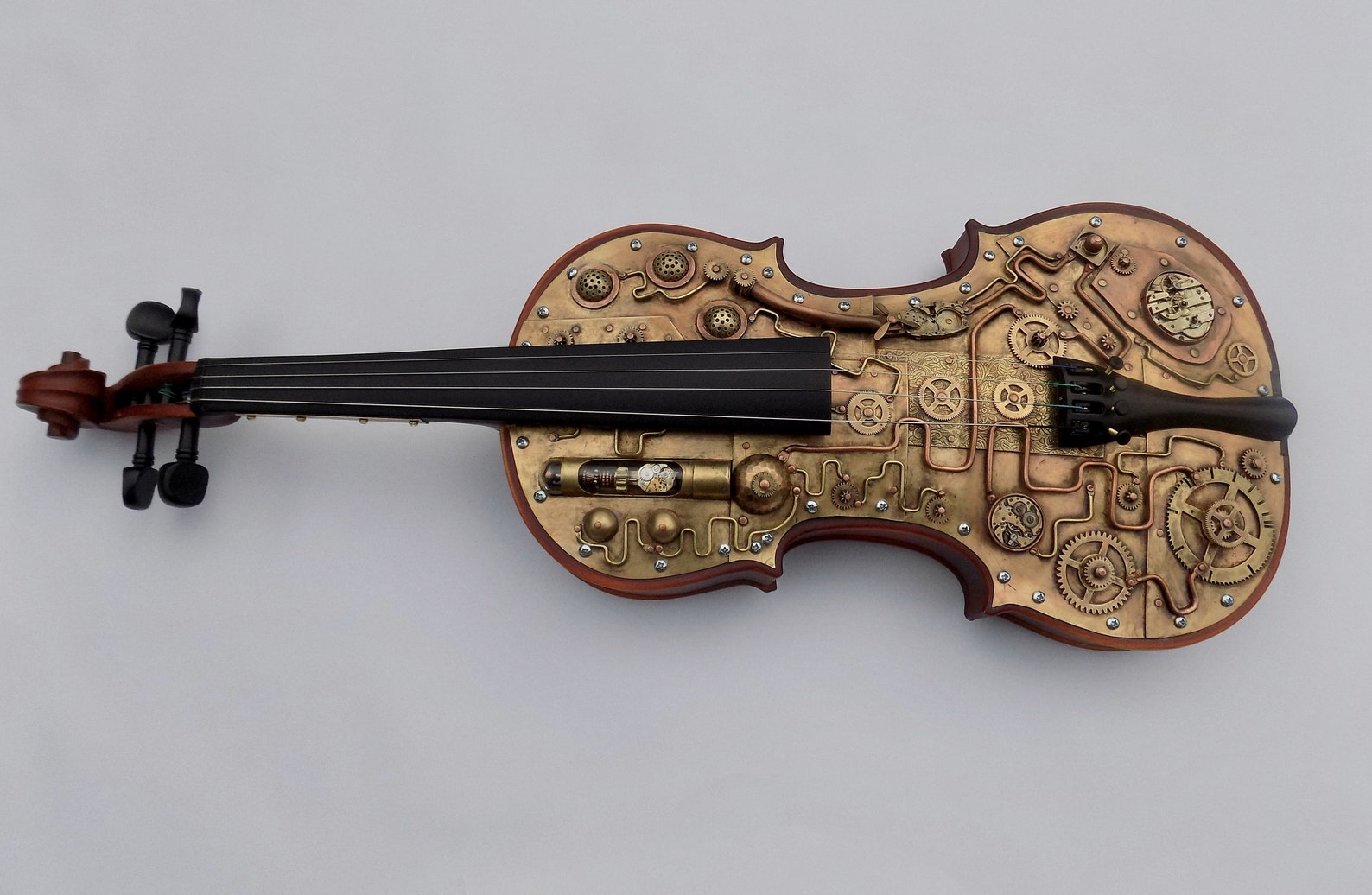 Steampunk violin.Violin sculpture .Violin.Steampunk sculpture. | Etsy