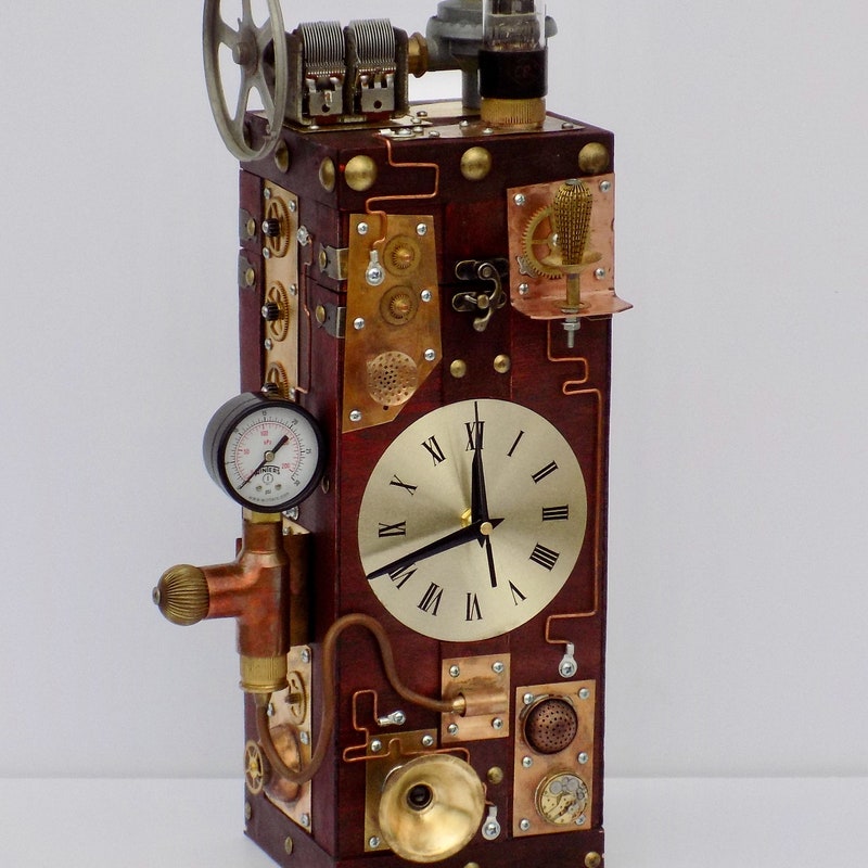 Steampunk Clock - Etsy