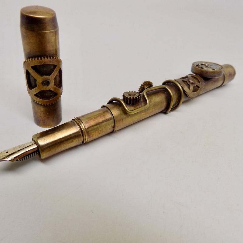Steampunk Pen - Etsy