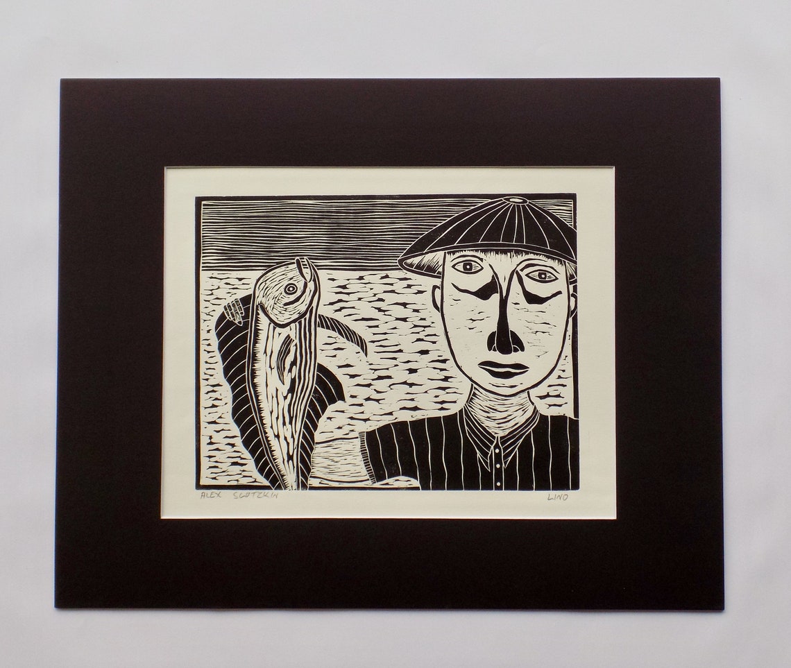 Woodblock Print .linocut Print. Printmaking. - Etsy