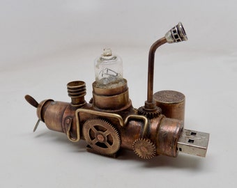 Steampunk Usb Flash - Etsy