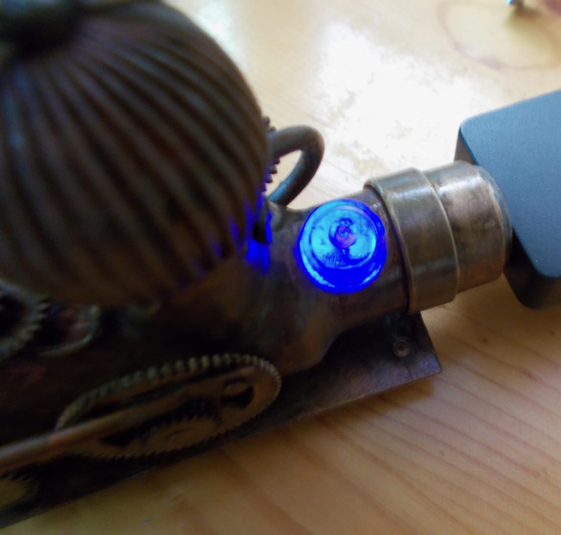 Steampunk Flash Drive 64GB: Galactic Transporter Sculpture - Etsy