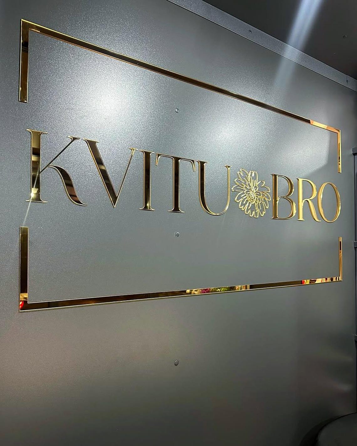 Laser Cut Logo Sign, Custom 3D Office Sign, Office Wall Decor ...