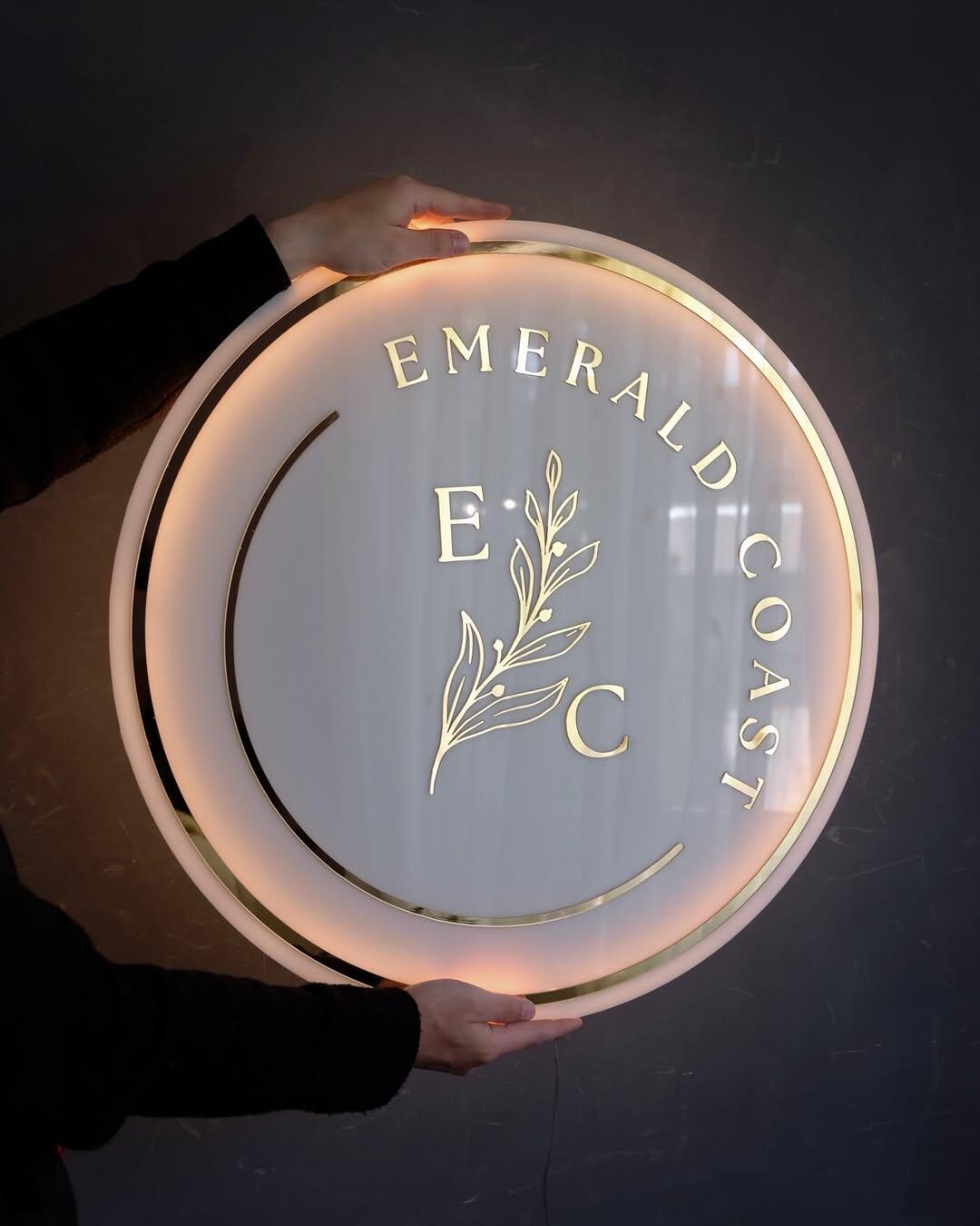 Custom Backlit Sign | Custom Acrylic Sign | Illuminated Logo Sign ...