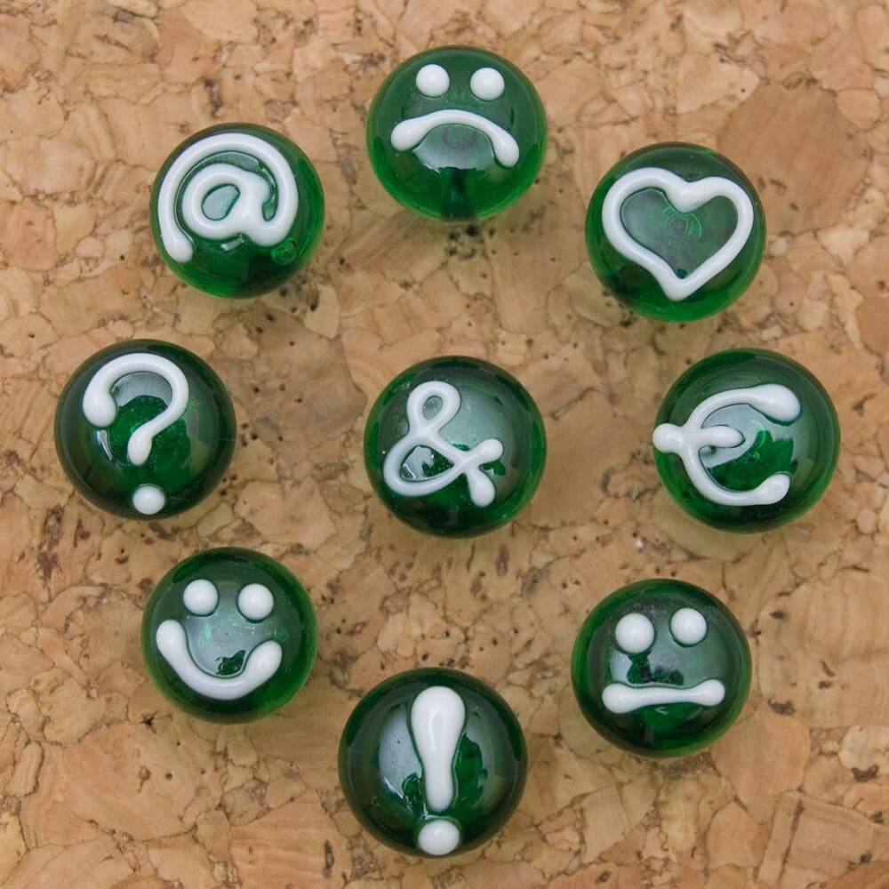 Designer Push Pins Transparent Green Set 9 Lampwork Glass - Etsy