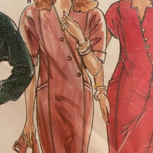 Burda Dress Pattern 4116 - Etsy