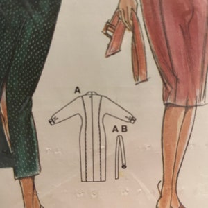 Burda Dress Pattern 4116 - Etsy