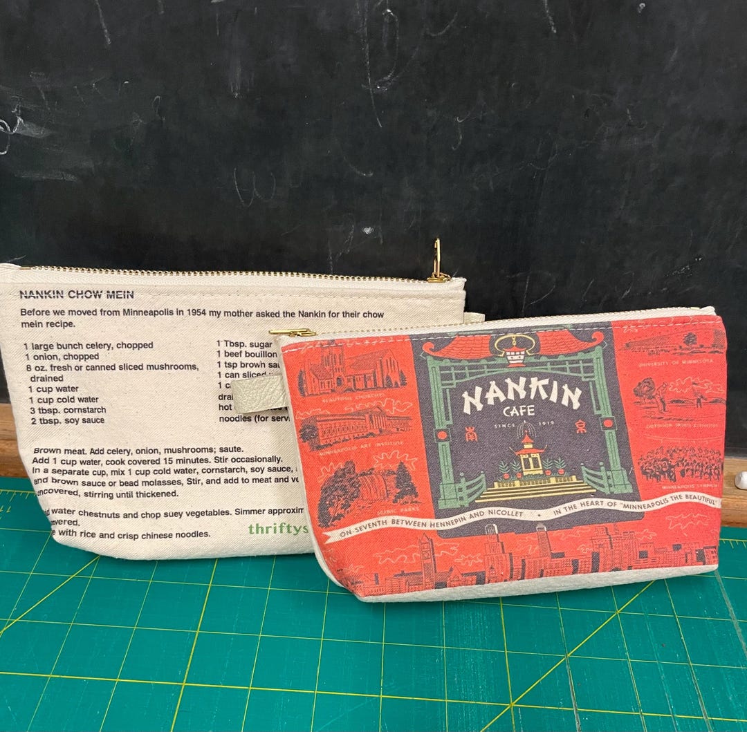 Minneapolis Nankin Restaurant Pouch - Etsy