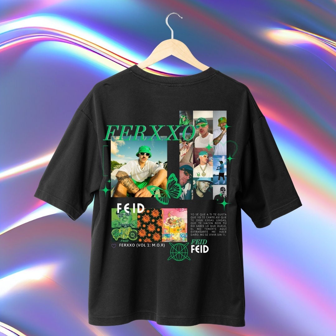 Feid Ferxxo T-shirt Design. PNG Digital Retro, 90s Vintage, Pirate T ...