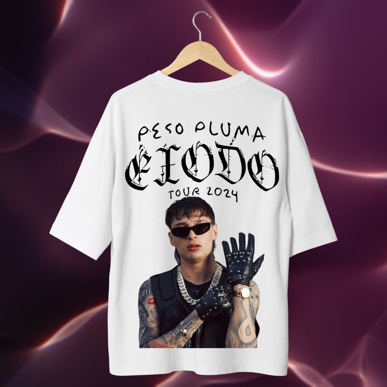 Peso Pluma Exodo Tour 2024 Shirt PNG, Peso Pluma 2024 Concert Fan Png ...