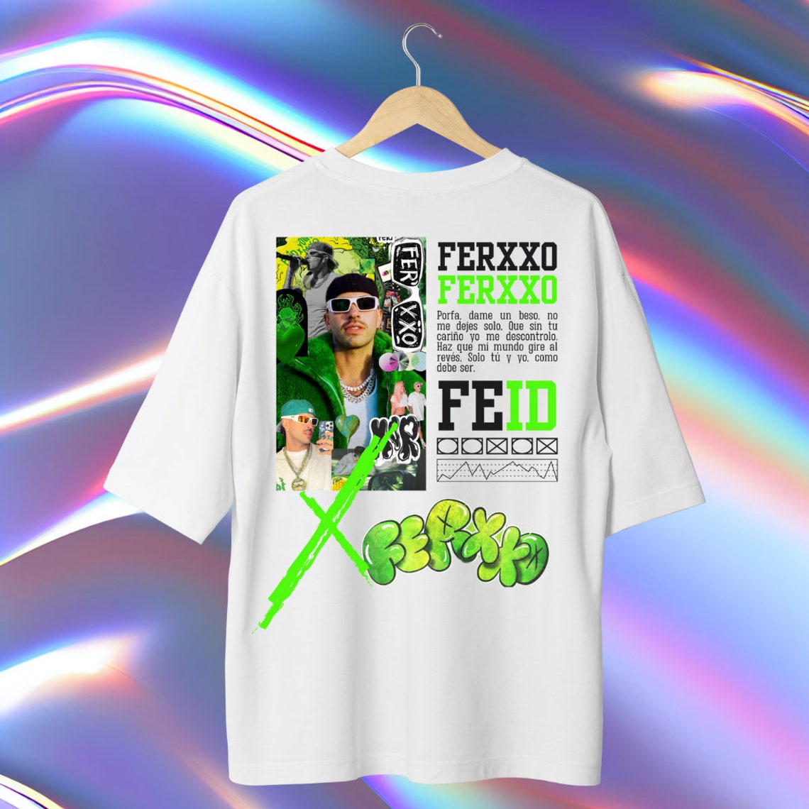 Feid Ferxxo T-shirt Design. PNG Digital Retro, 90s Vintage, Pirate T ...