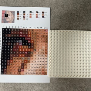 Custom Micro Brick Pixel Art Portrait, Free Preview, Building Brick ...