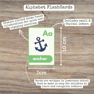 Pirates Quest Alphabet Flashcards Printable Flashcard ABC Flashcards ...
