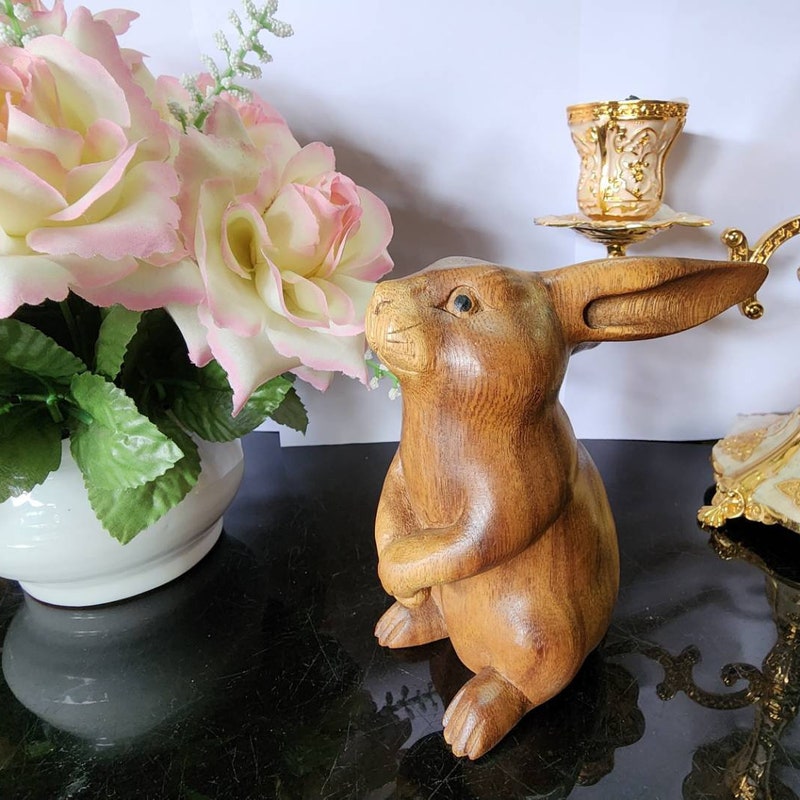 Rabbit Figurines - Etsy