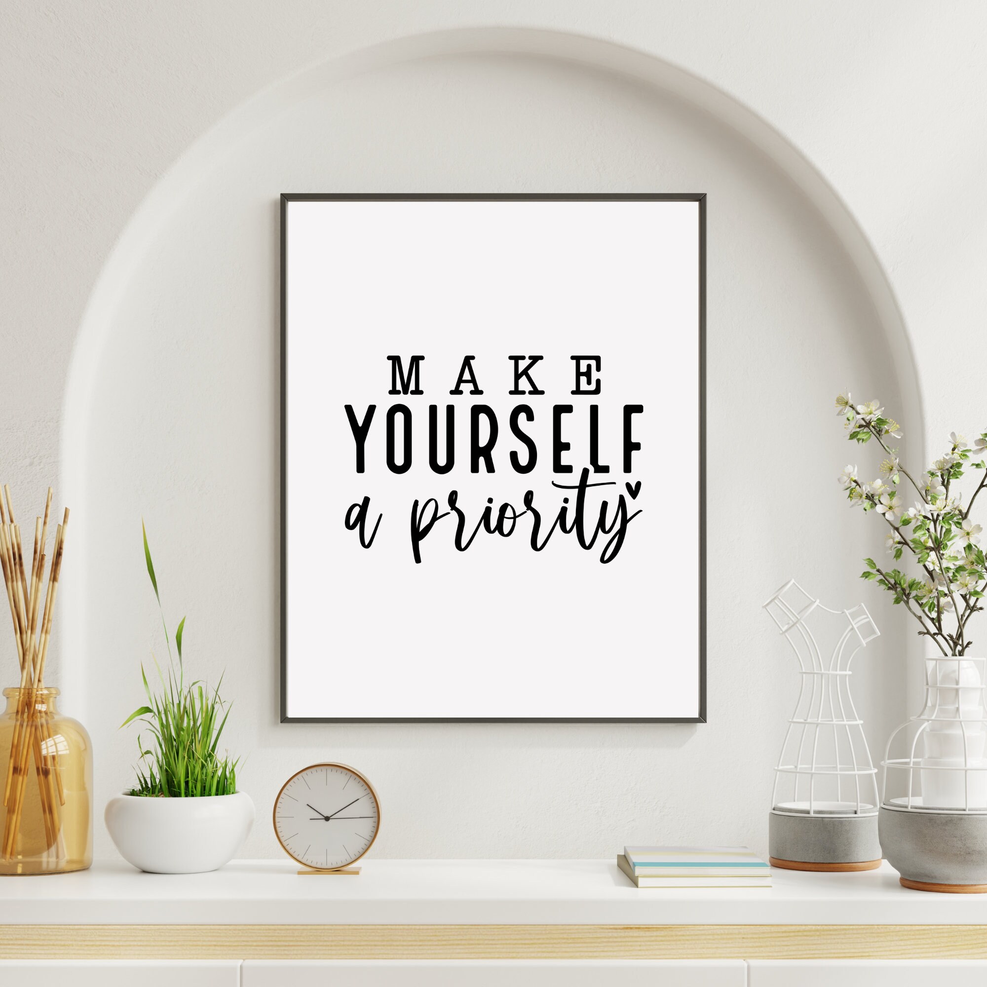 Motivational Quotes Wall Art, Inspirational Art Print, Digital Download ...