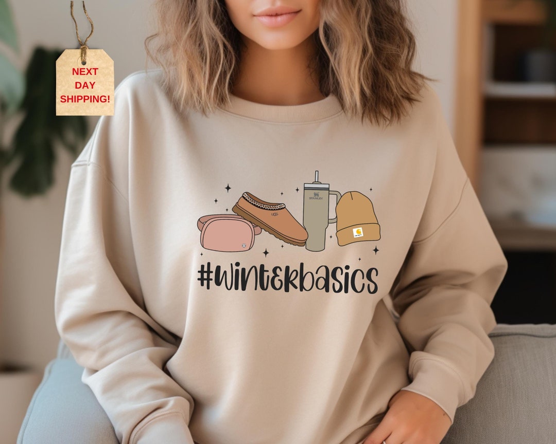Winter Basics Sweatshirt & Hoodie, Tumbler Inspired Belt Bag, Beanie ...