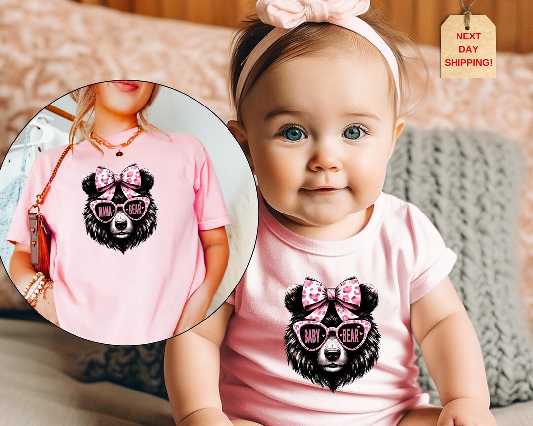 Mama Bear Baby Bear Shirt, Mama Bear Shirt, Mama Bear Set,mothers Day ...