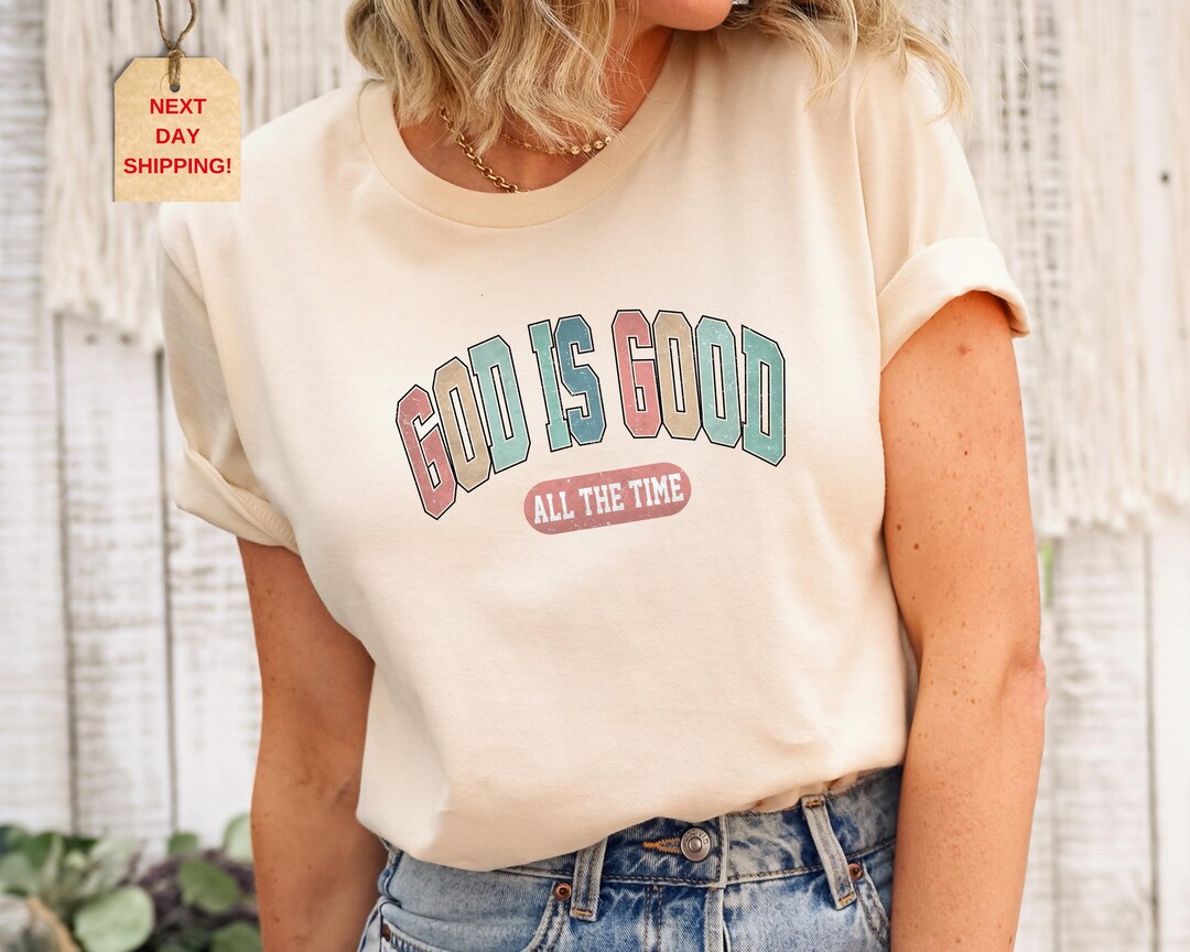 God is Good T-shirt: Trendy Christian Apparel - Etsy