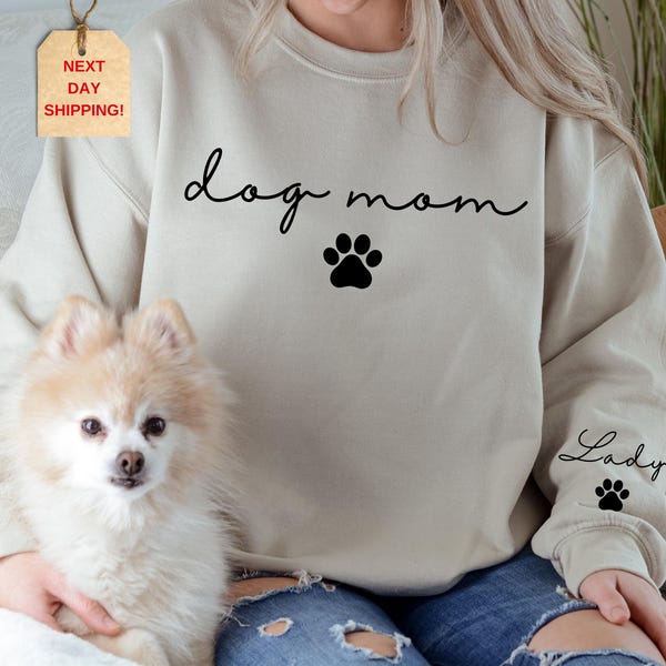 Dog Mom Sweatshirt - Etsy