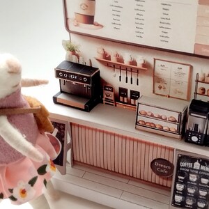 Pickscene Coffee Shop- DIY Miniature Scenery Kit, Instant Download ...