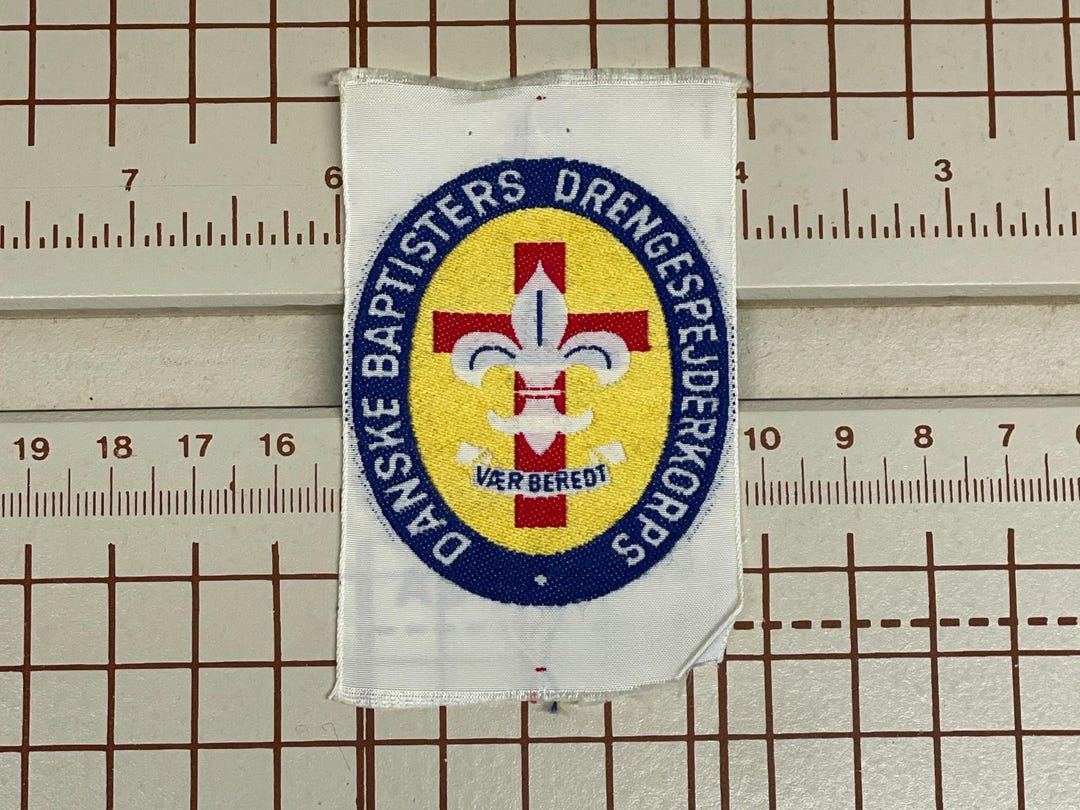 Danish Baptist Boy Scout Corps (1948-1973) - Vintage Boy Scout Badge - Etsy
