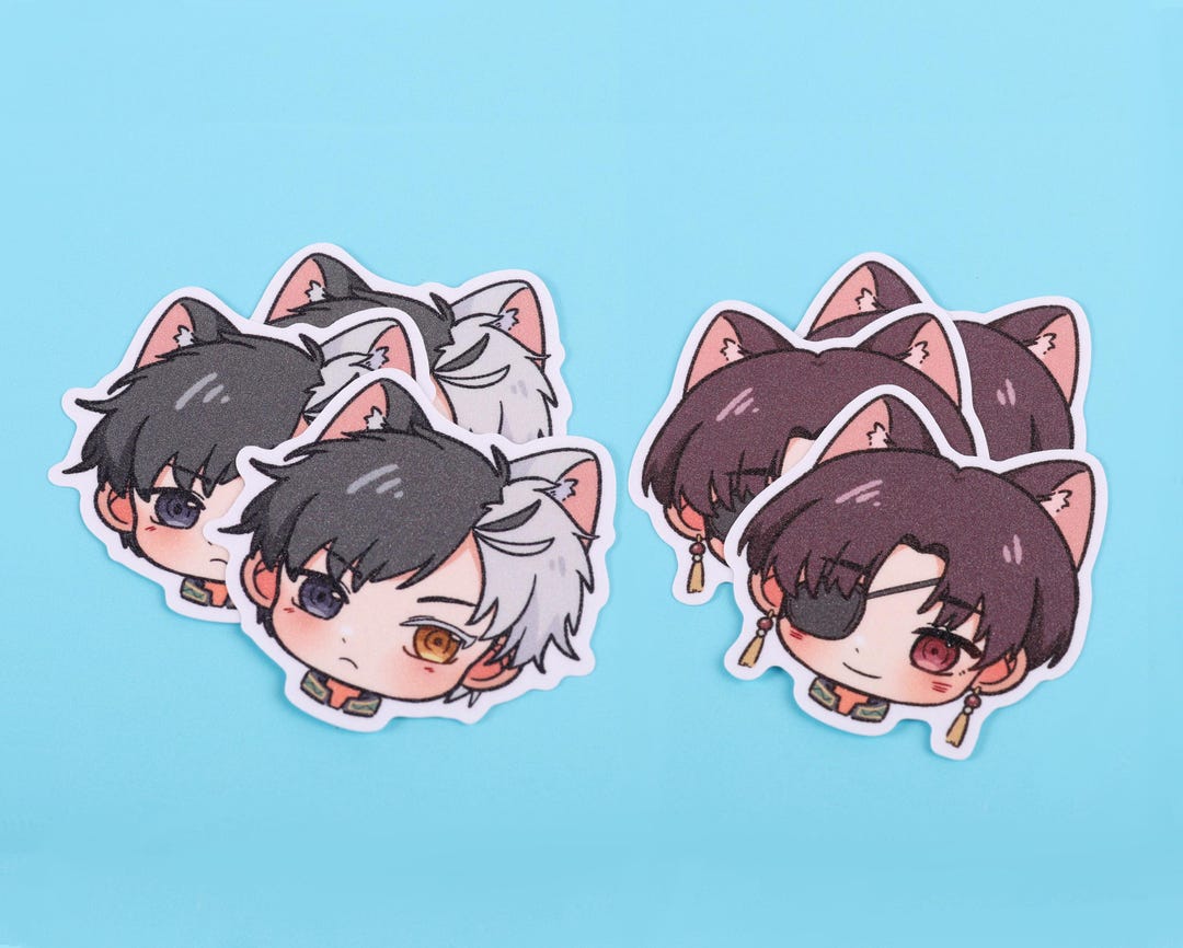 Wind Breaker Sticker, School Boy, Cute Chibi, Vinyl Sticker, Waterproof ...