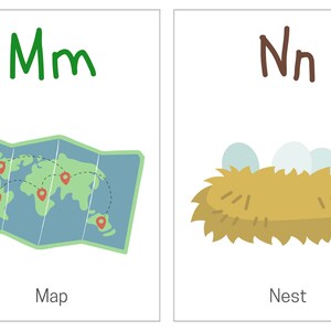 Printable Alphabet Flash Cards. Early Learning, Classroom Decorations ...