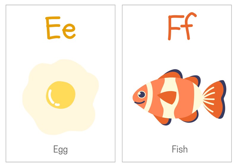 Printable Alphabet Flash Cards. Early Learning, Classroom Decorations ...