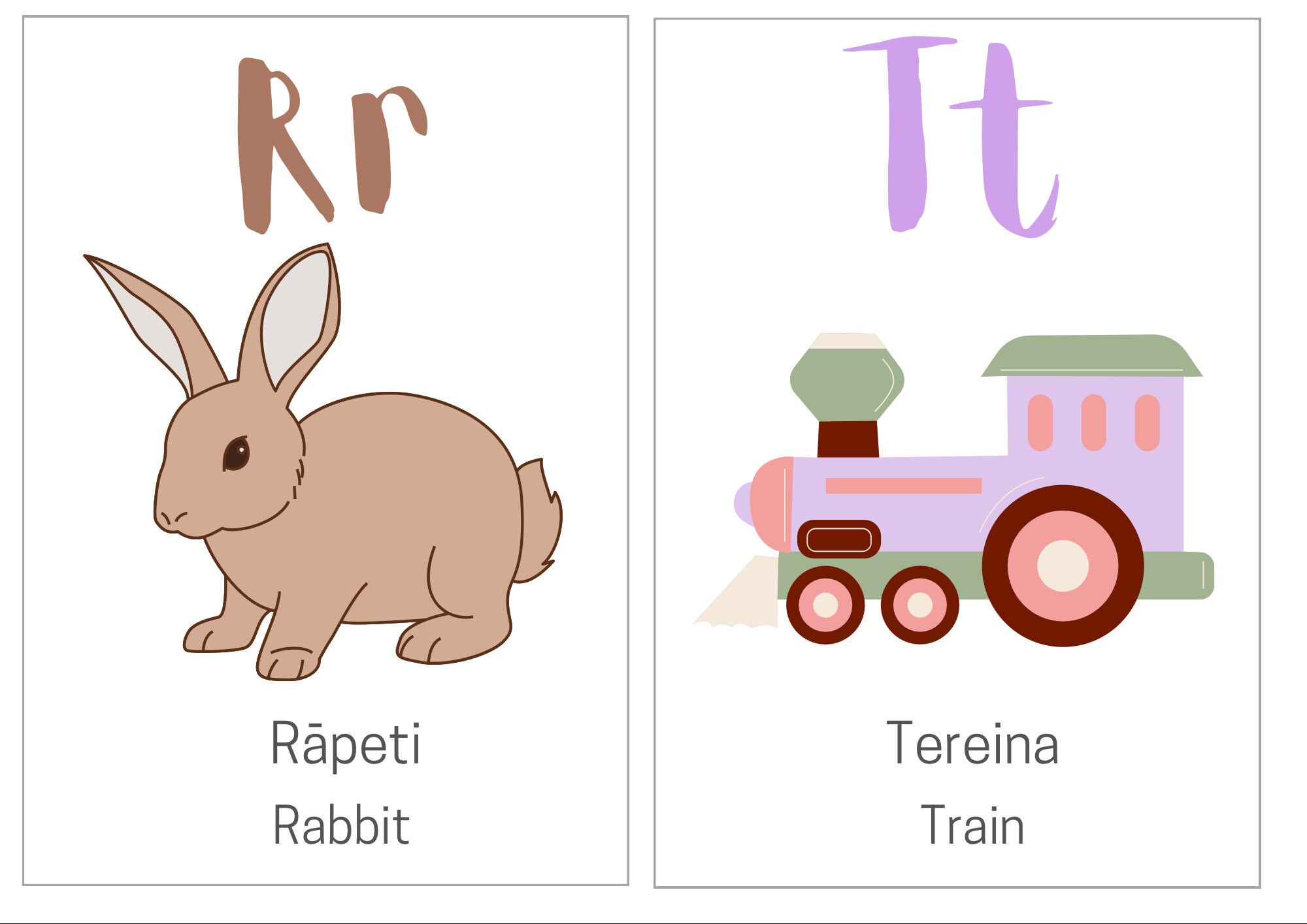 Printable Māori Alphabet Cards, Learning Resource, Classroom Resource ...