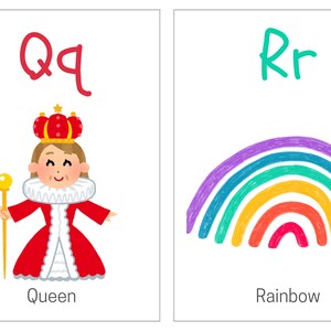 Printable Alphabet Flash Cards. Early Learning, Classroom Decorations ...