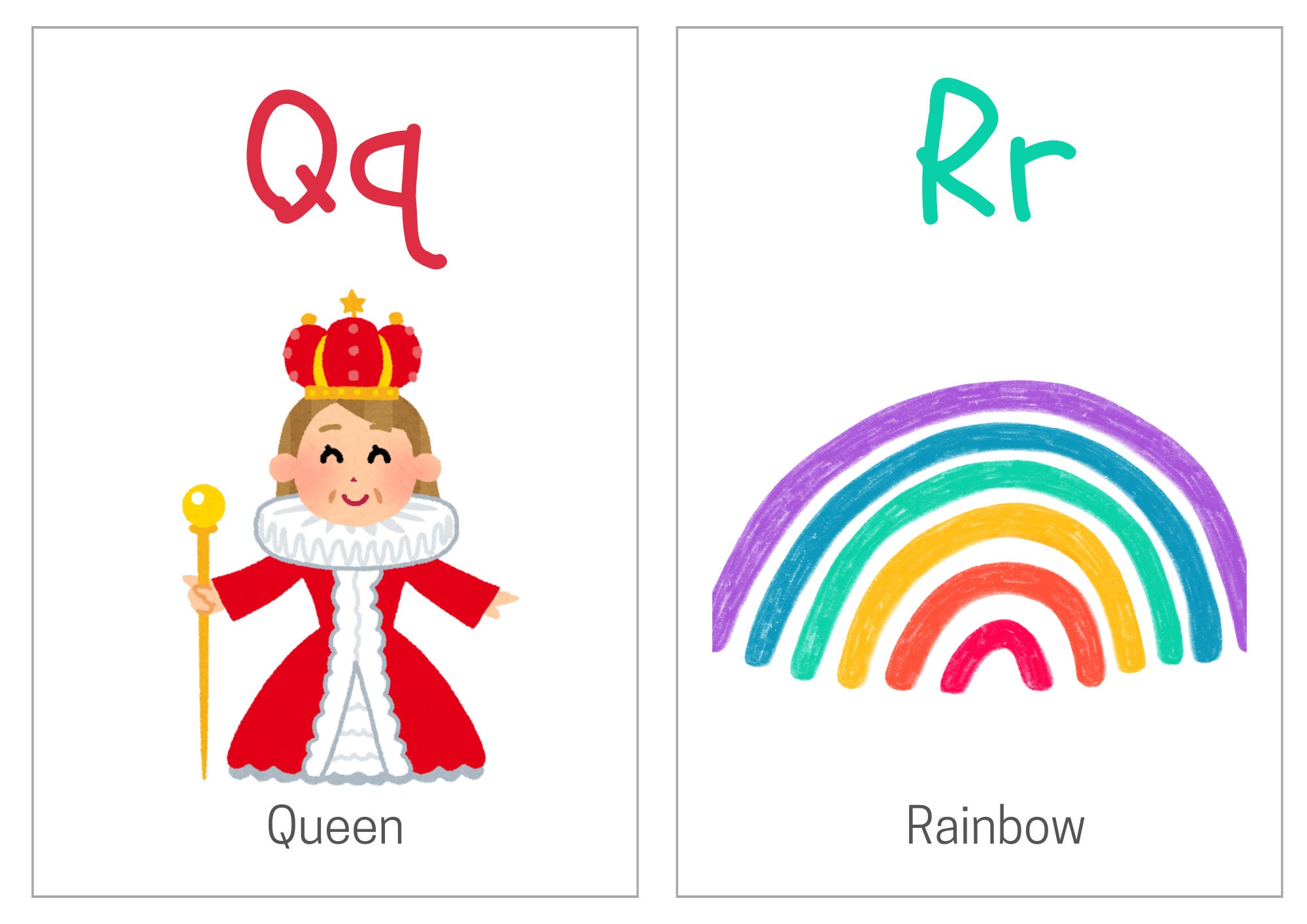 Printable Alphabet Flash Cards. Early Learning, Classroom Decorations ...