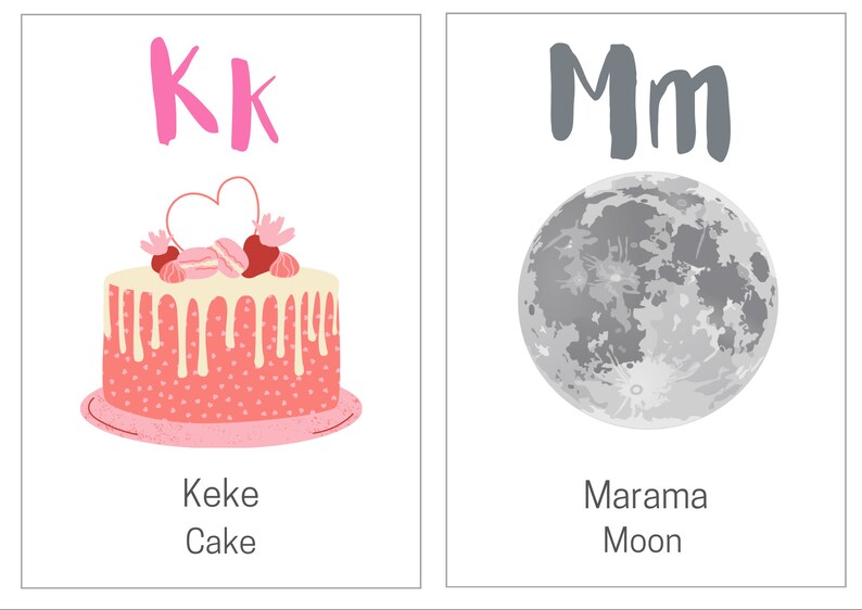 Printable Māori Alphabet Cards, Learning Resource, Classroom Resource ...