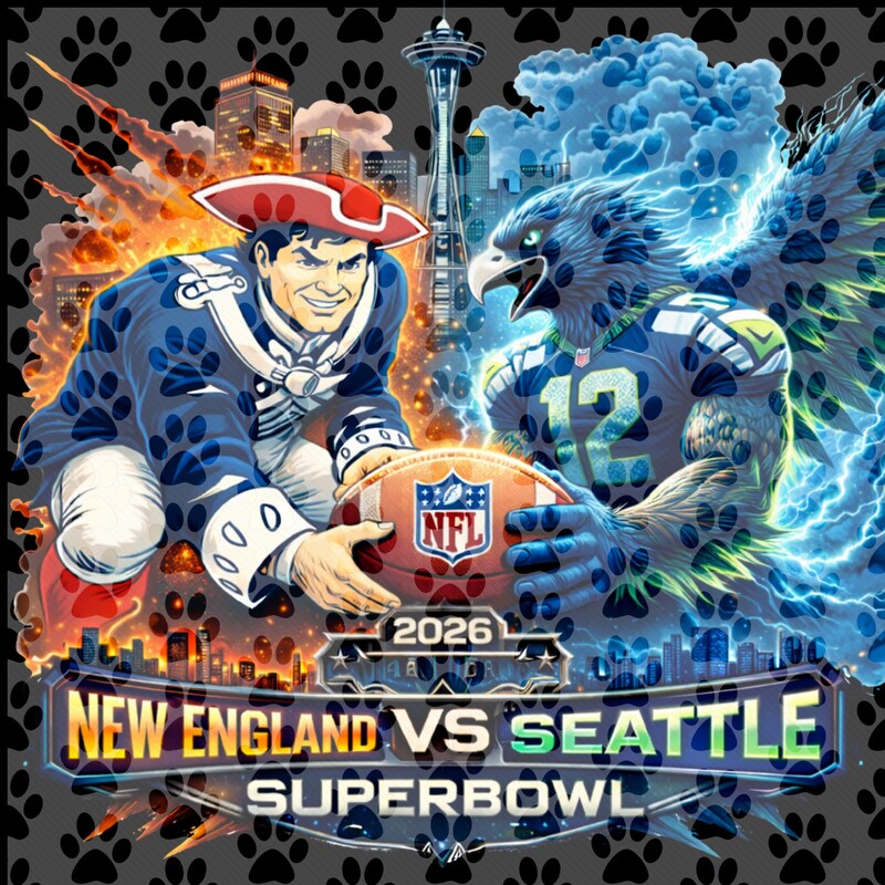 Superbowl Logo 2026 Png - Etsy