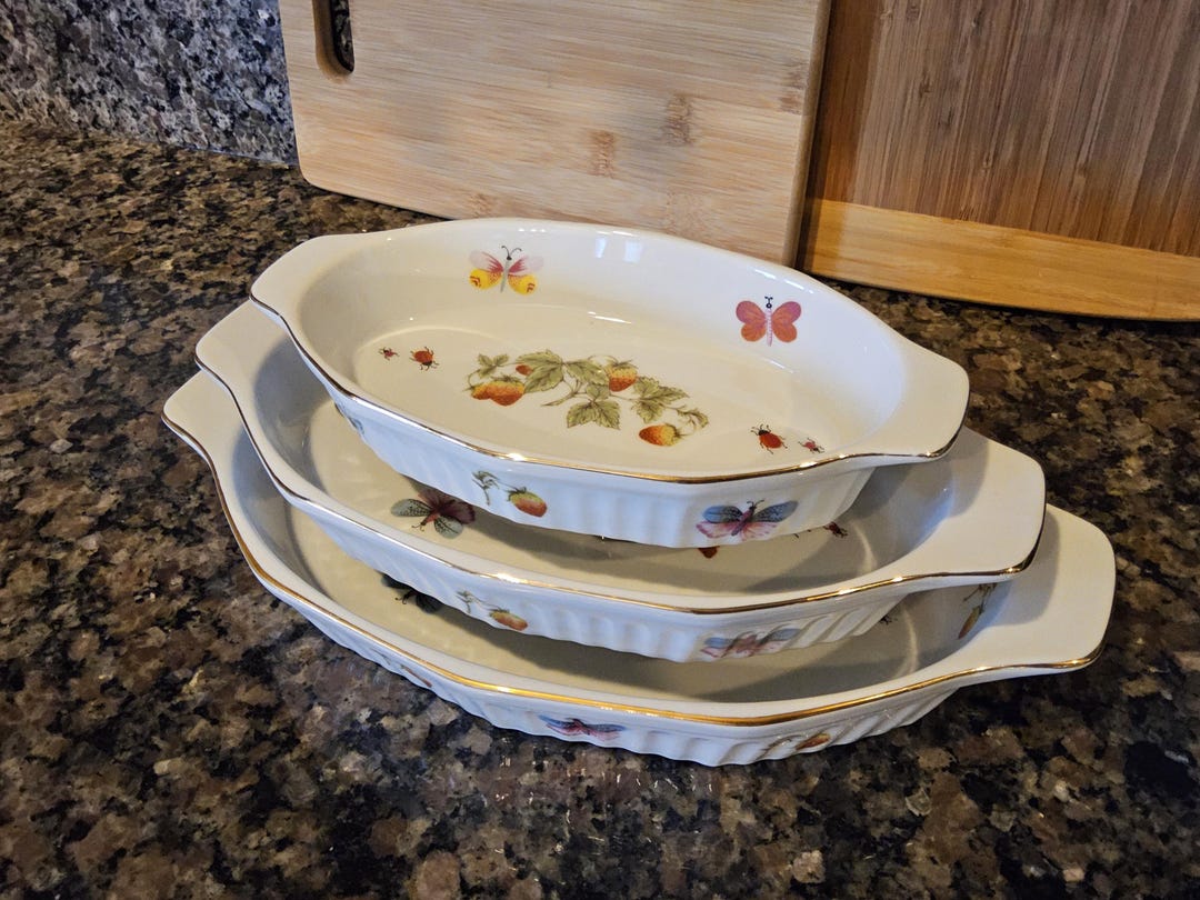 Royal Crown Oven to Table Serving Dishes, Made in Japan, Retro Vintage ...